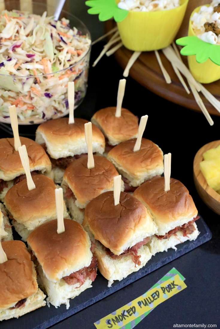 Hawaiian Luau Finger Foods