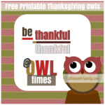 Free Printable Thanksgiving Owl Lunch Box Notes and Labels | Altamonte ...