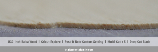 How To Cut Balsa Wood With Cricut Explore | Altamonte Family