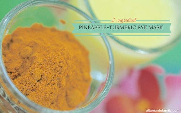 DIY Spa Gift + 2-Ingredient Eye Mask Recipe