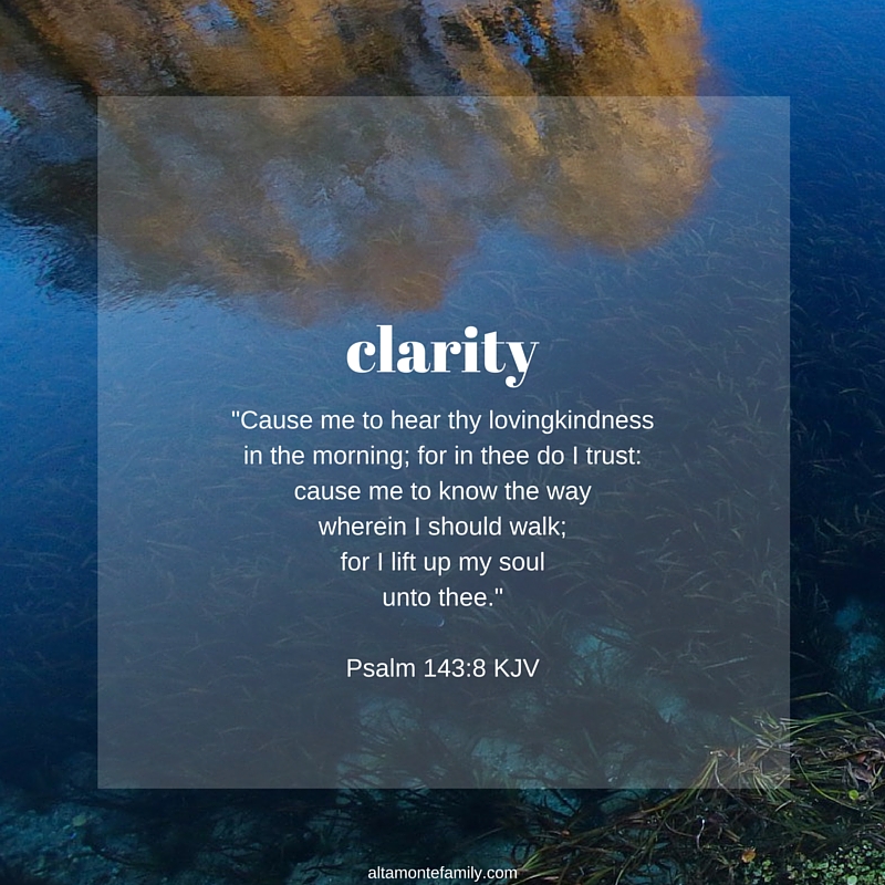 Clarity And Purpose