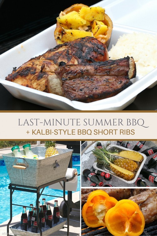Kalbi-Style Grilled Short Ribs & Summer Entertaining