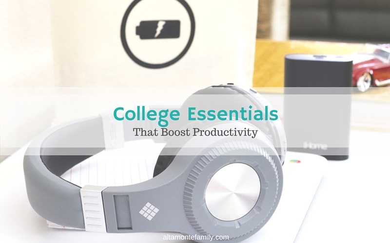 College Essentials That Boost Productivity