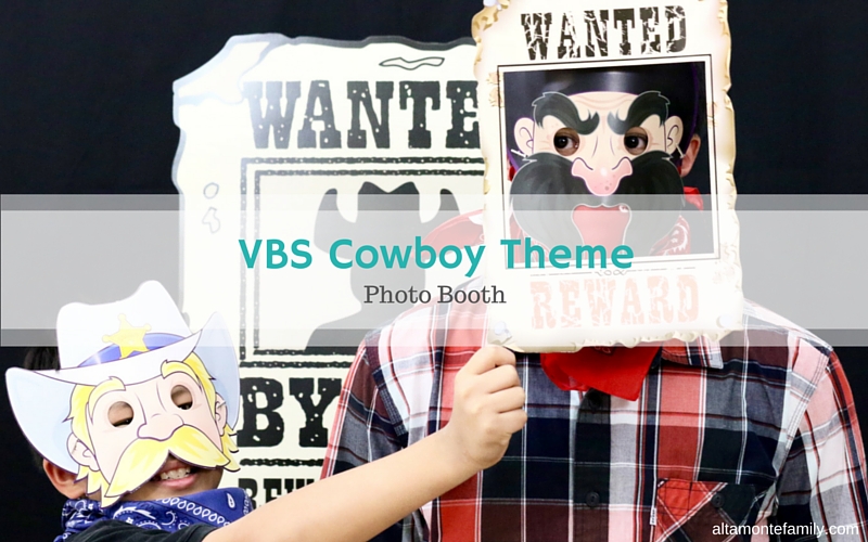 VBS Cowboy Photo Booth | Altamonte Family