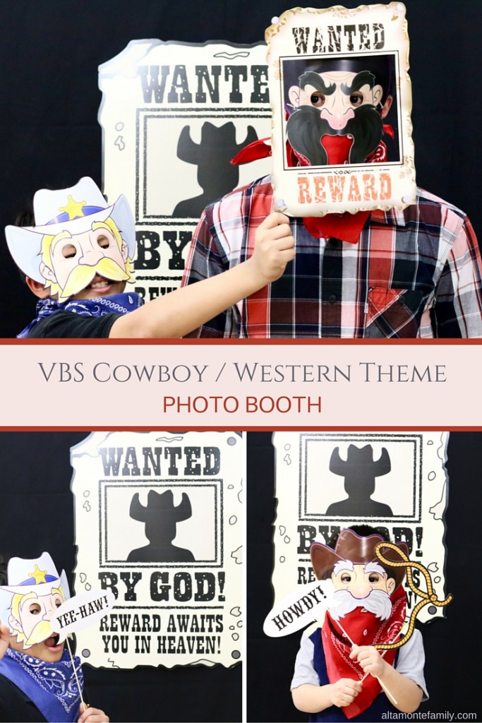 VBS Cowboy Photo Booth | Altamonte Family