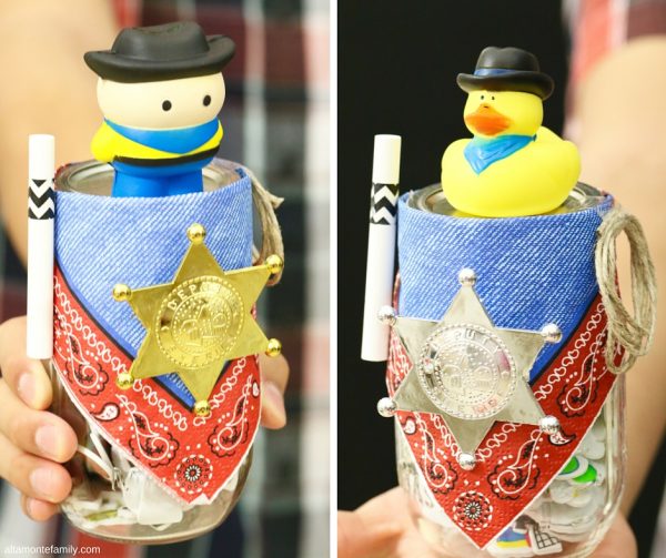 Cowboy Mason Jar Gift Idea | Altamonte Family
