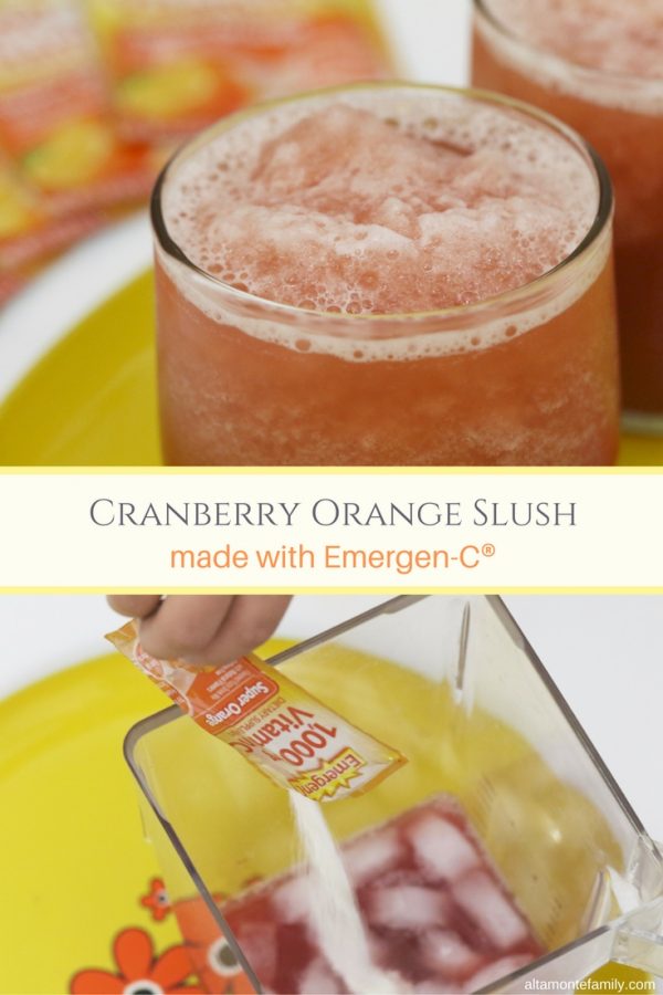 Cranberry Orange Slush | Altamonte Family