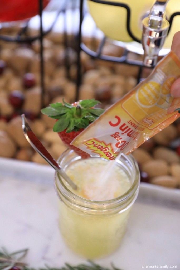 A Very Merry Holiday Waffle Bar + Citrus Punch Recipe