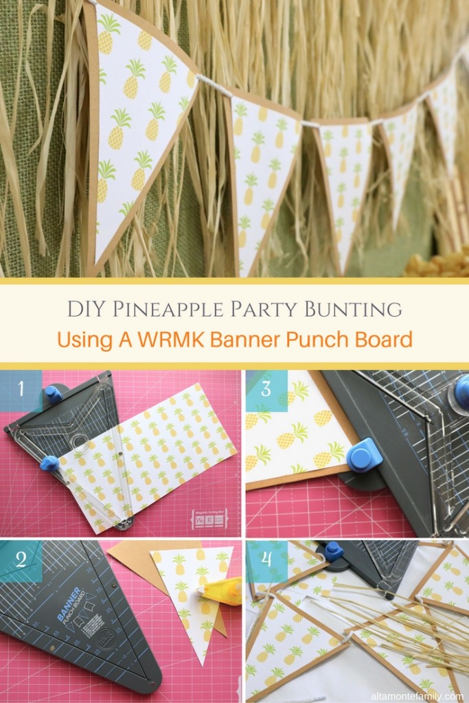 Using The We R Memory Keepers Banner Punch Board
