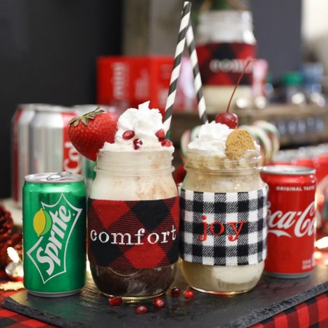 Super Easy Ice Cream Floats For The Holidays